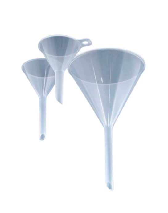 Plastic Funnel for Laboratory Use | Mechelec UAE